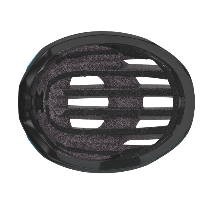 Casco Scott Centric Plus - Black/Light Blue