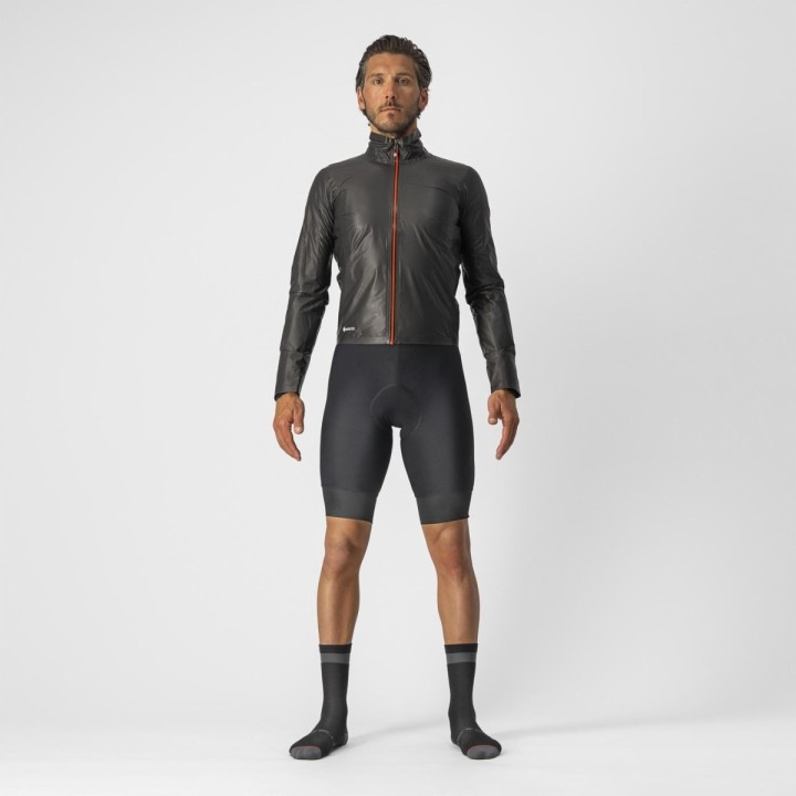 Jacket Castelli Idro3 Jacket Gore-Tex ® - Black Anthra
